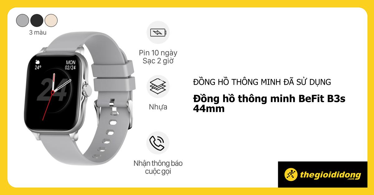 Mua Đồng hồ thông minh BeFit B3s 44mm cũ, rẻ hơn từ 30-70% so với mua ...