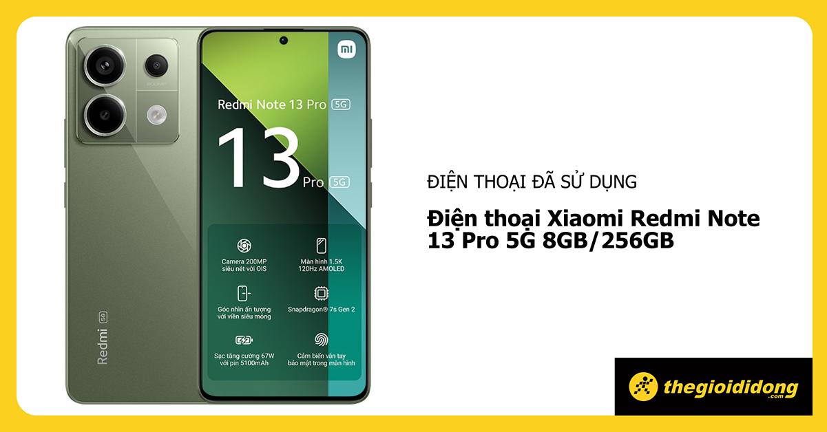 Mua Điện thoại Xiaomi Redmi Note 13 Pro 5G 8GB/256GB cũ, rẻ hơn từ 30 ...