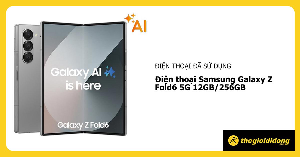 Mua Điện thoại Samsung Galaxy Z Fold6 5G 12GB/256GB cũ, rẻ hơn từ 30-70 ...