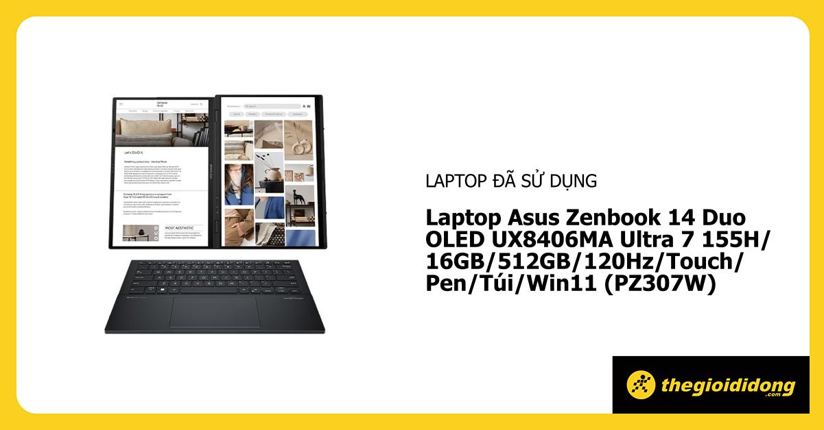 Mua Laptop Asus Zenbook 14 Duo OLED UX8406MA Ultra 7 155H/16GB/512GB ...